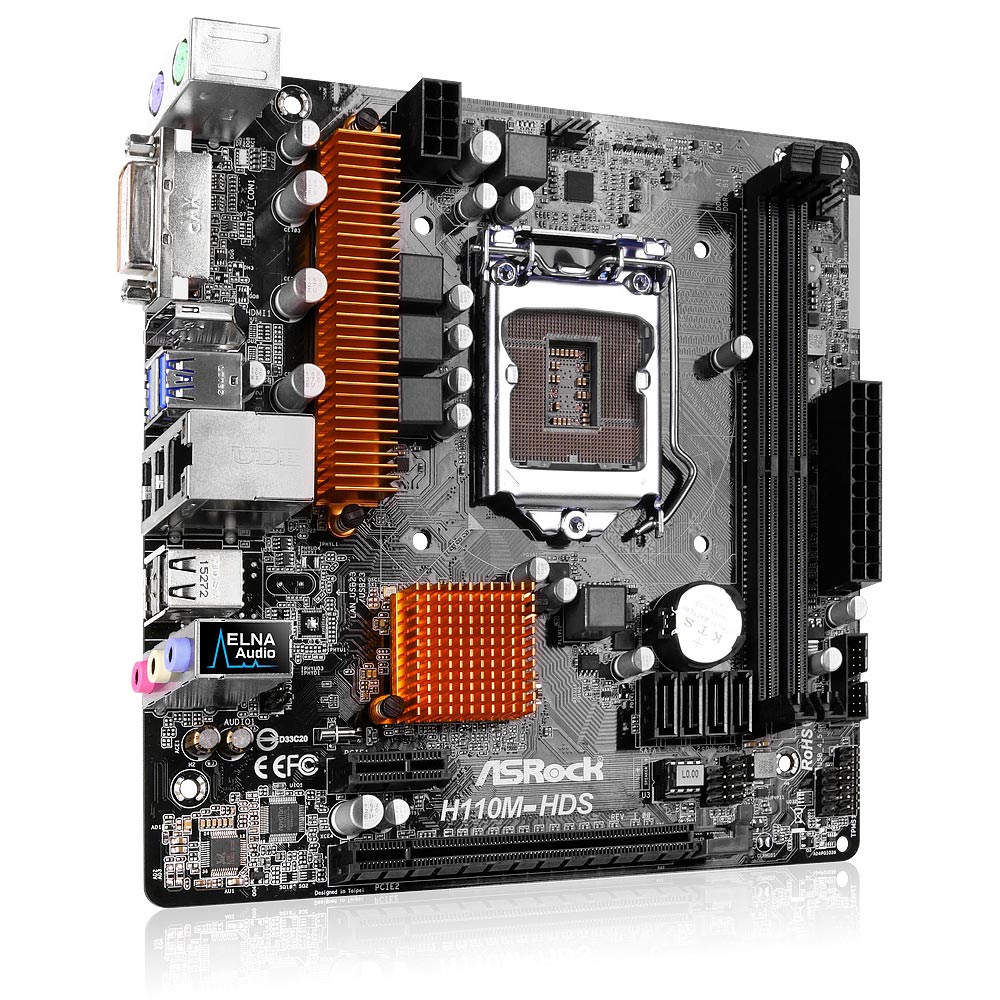 ASRock H110M-HDS pas cher - HardWare.fr